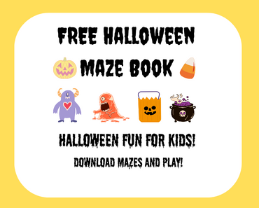 Trick or Treat: Free Kids Halloween Maze Book